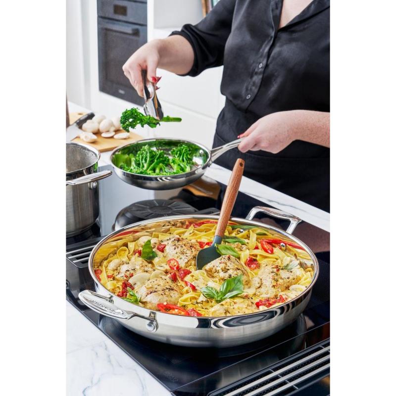 Scanpan Impact Chef Pan with Lid | 28cm